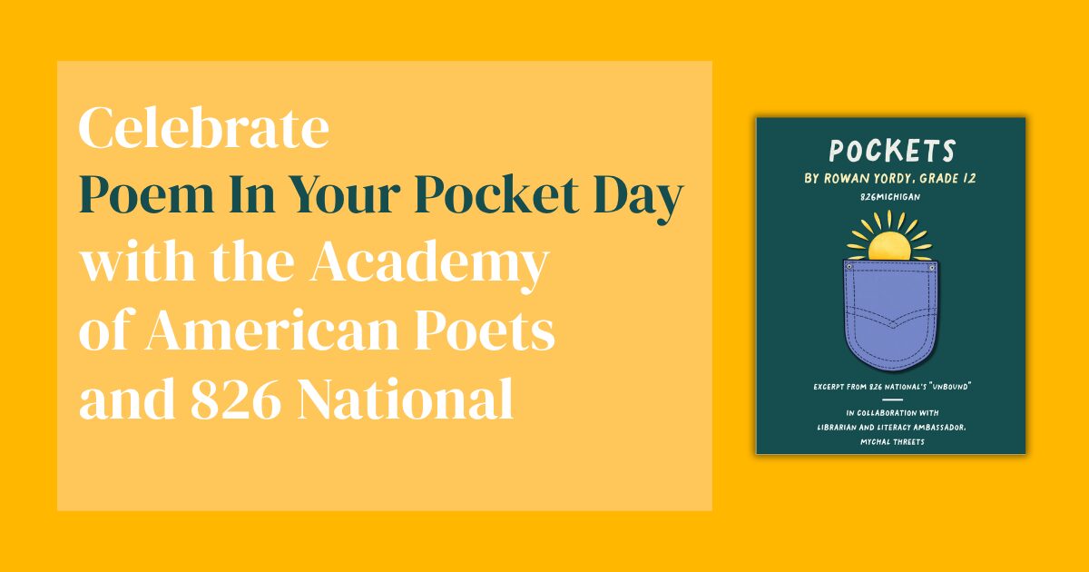 Celebrate Poem In Your Pocket Day with the Academy of American Poets ...